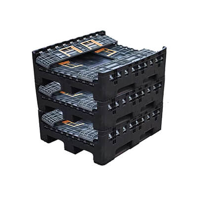 Spacious Plastic Pallet Boxes | Secure Storage and Transport